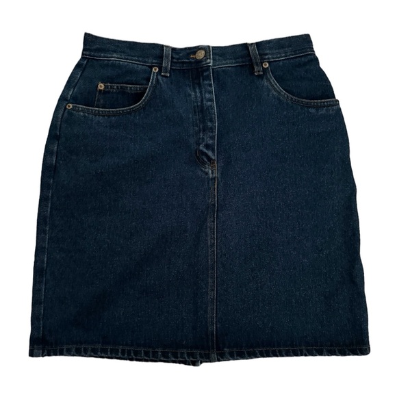 bill blass | Skirts | Vintage Bill Blass Midi Denim Skirt | Poshmark